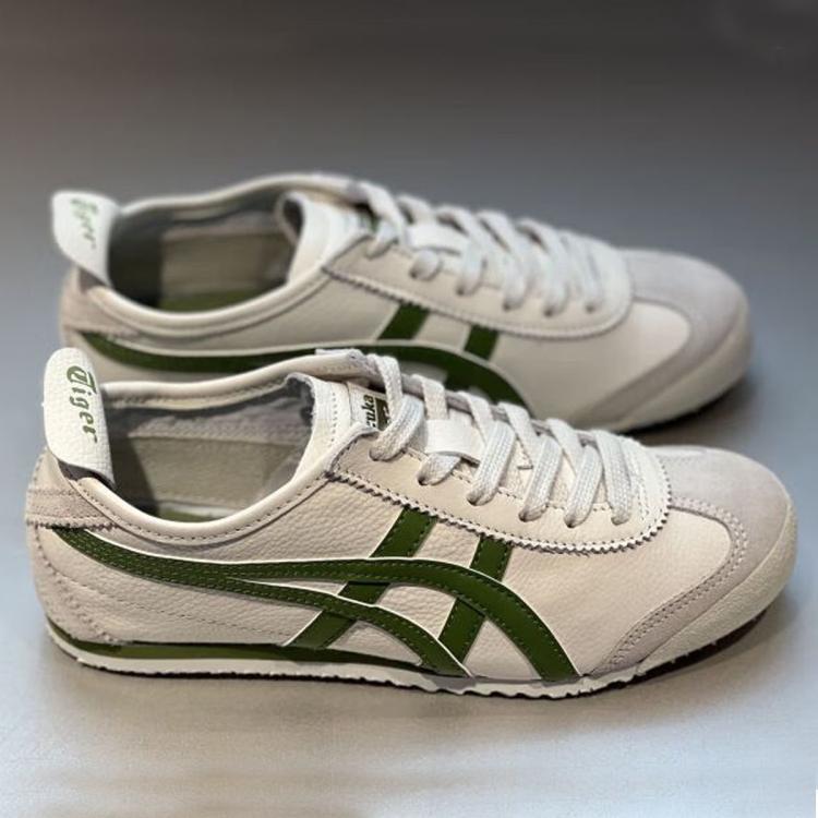 Onitsuka Tiger Mexico 66 Vin "cream/green" Sneakers In Neutrals | ModeSens