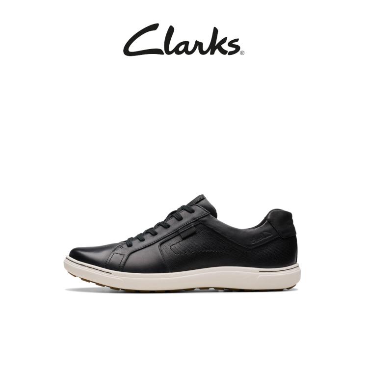 Clarks Mapstone Lace In Black | ModeSens